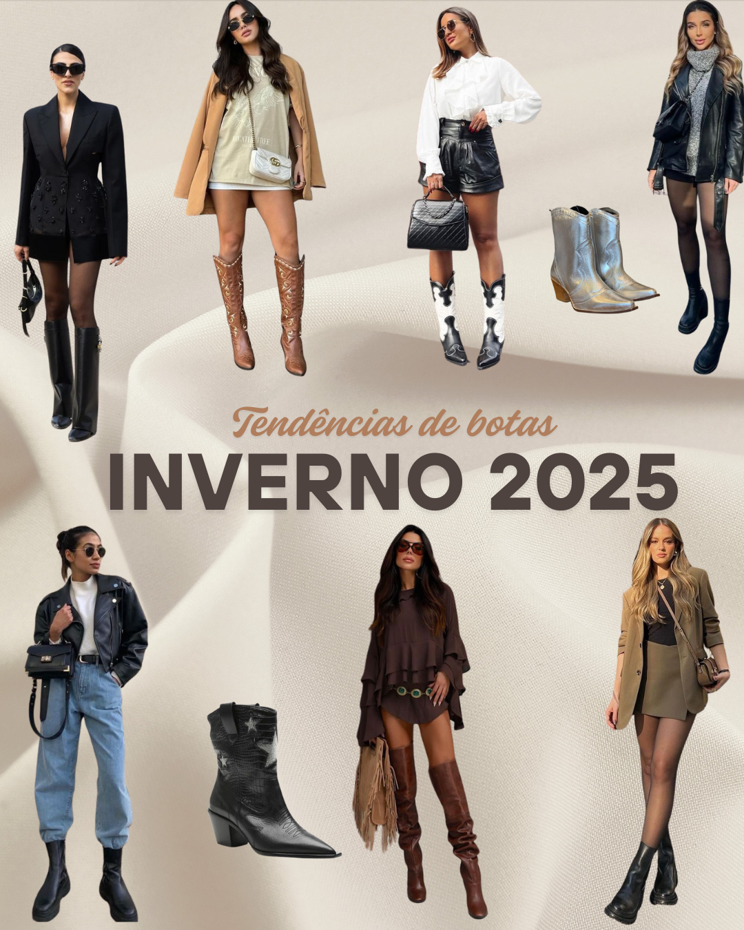 Tendências de Botas para o Inverno 2025 - Maria Canela