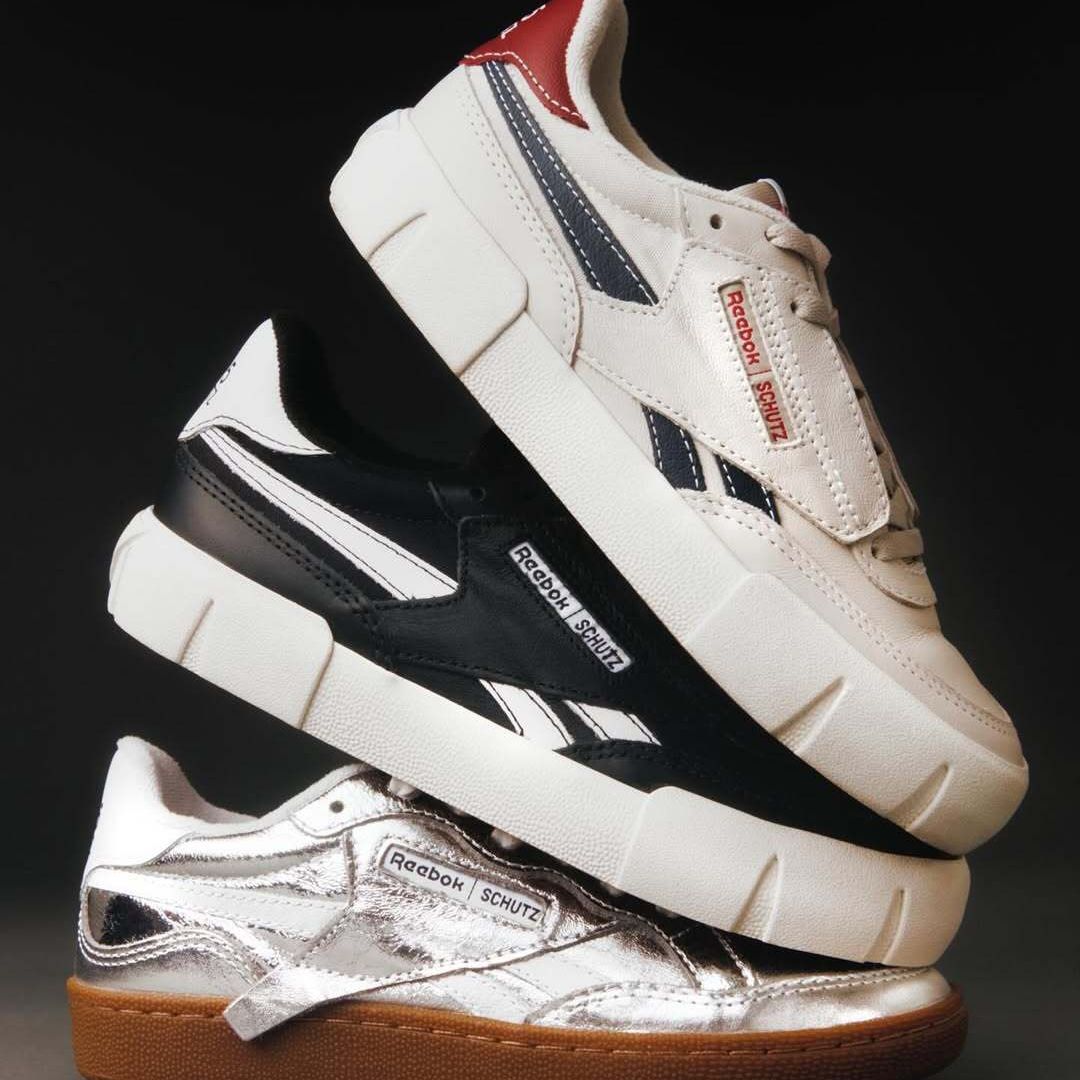 Schutz + Reebok: a collab que une moda, performance e estilo